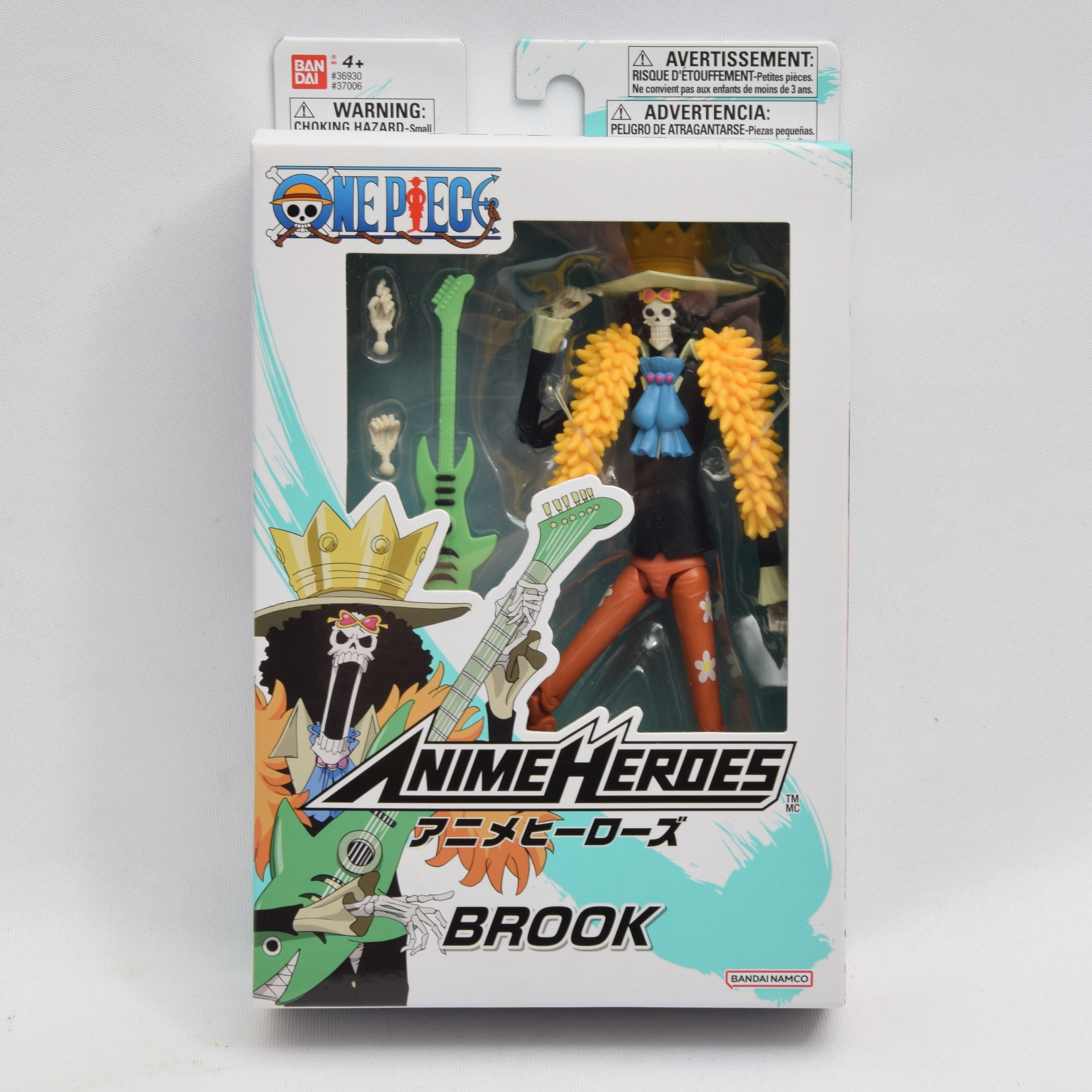 New Bandai/Namco ANIME HEROES - One Piece Brook Action Figure Bandai ...